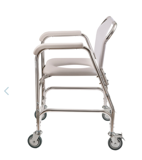 Pisces Healthcare Solutions. Rolling Shower Padded Transport Chair