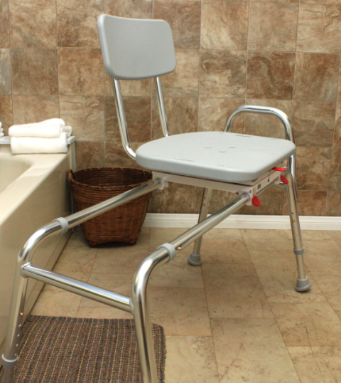 Pisces Healthcare Solutions. Swivel Extra Long Sliding Transfer Bench