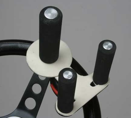 Pisces Healthcare Solutions. Spinner Steering Wheel Aids with Base