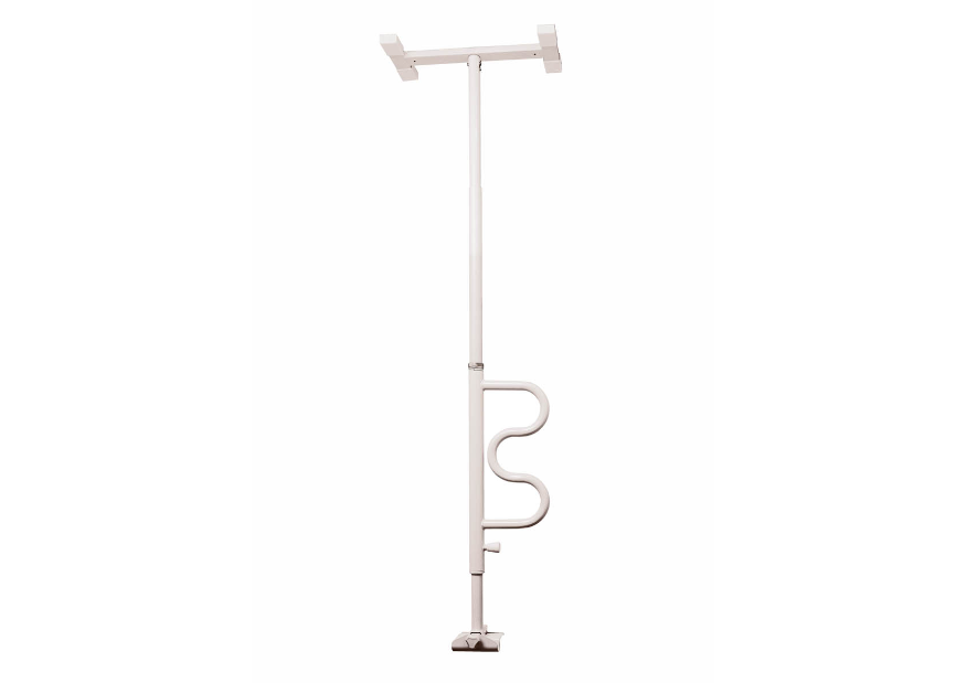 Pisces Healthcare Solutions. Bathtub Security Pole and Curve Grab Bar