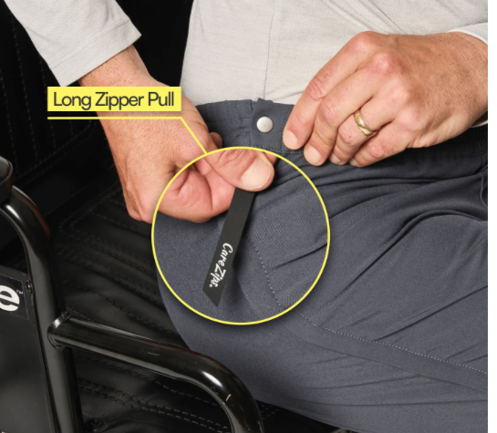 Pisces Healthcare Solutions. CareZips Men's Adaptive Pants