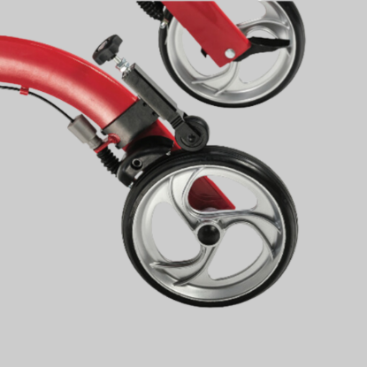 Pisces Healthcare Solutions. F-22 Aluminum Rollator, Tall
