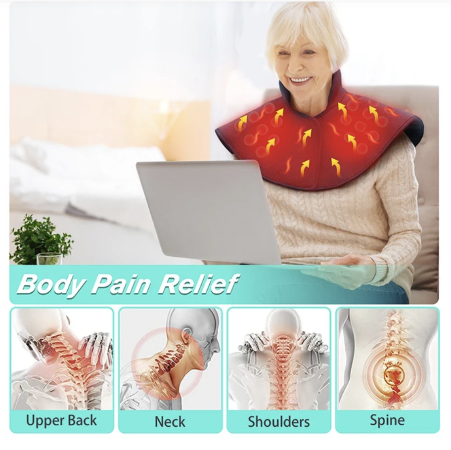 Pisces Healthcare Solutions. Natural Jade and Tourmaline Heating Pad ...